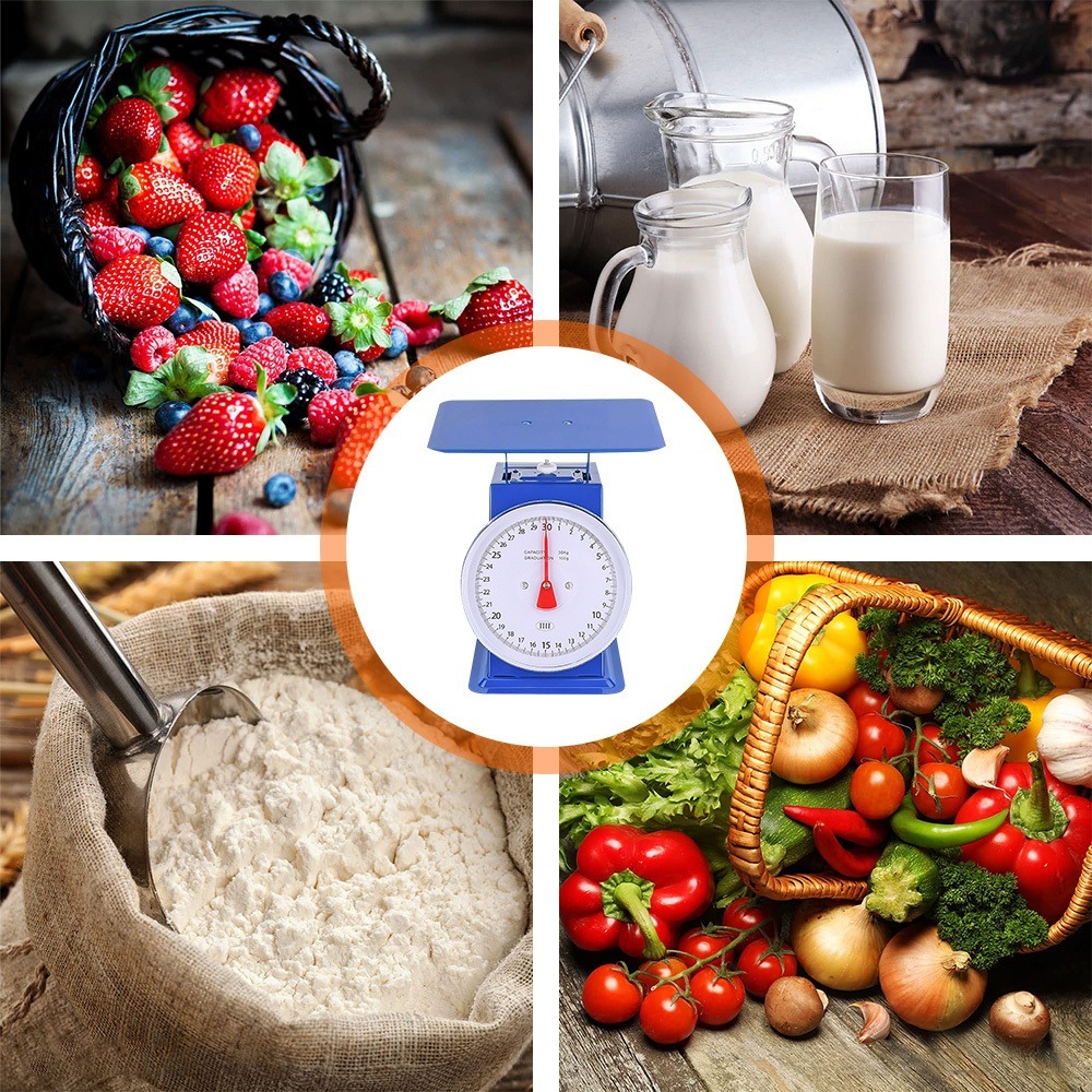 FLAT PLATE Weighing Weighing Scale Kilohan - Accurate 10kg/ 30kg | Food ...