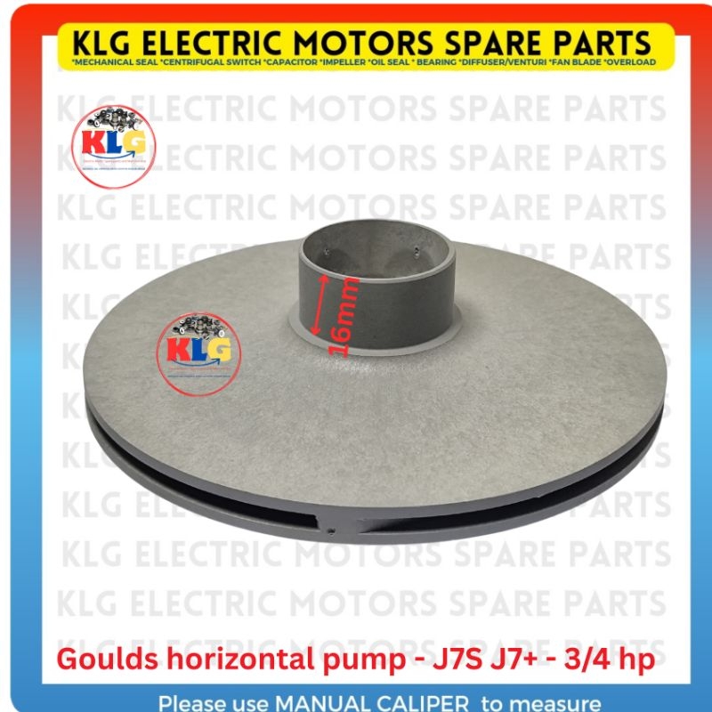 Goulds impeller 2k60 for 3/4 hp J7S and J7+ | Shopee Philippines