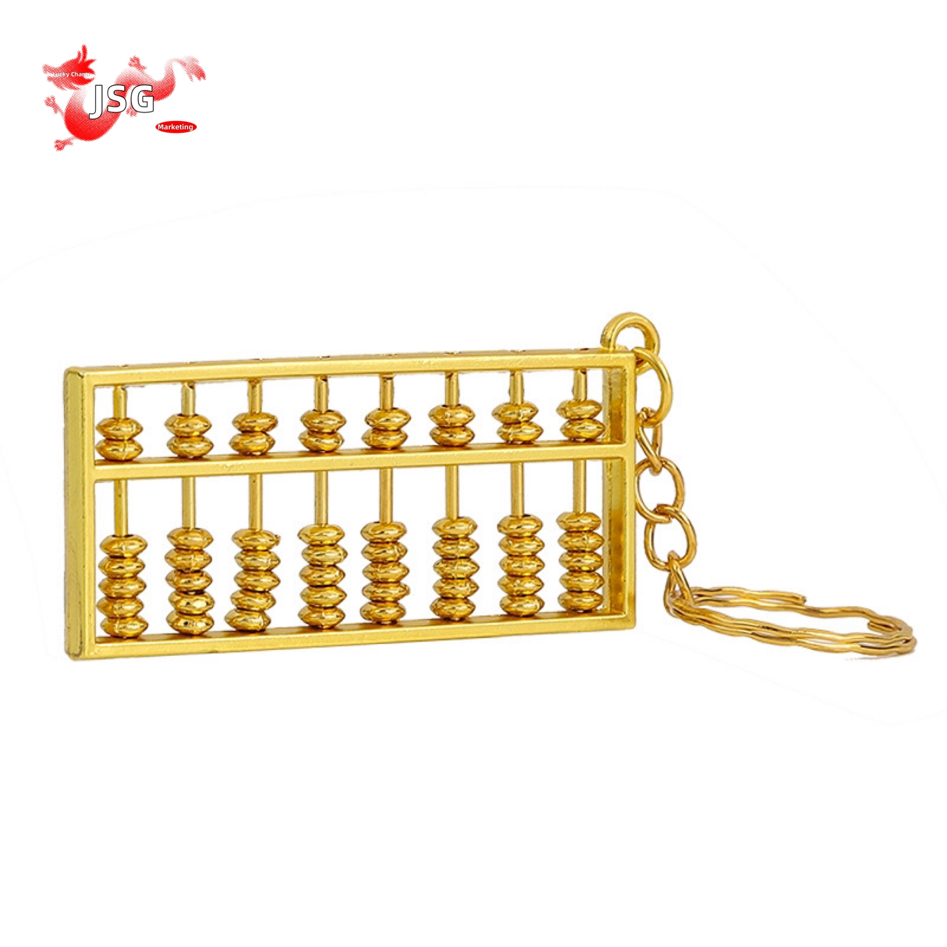 Chinese Lucky Charm Abacus Figurine Chinese Math Calculating for ...