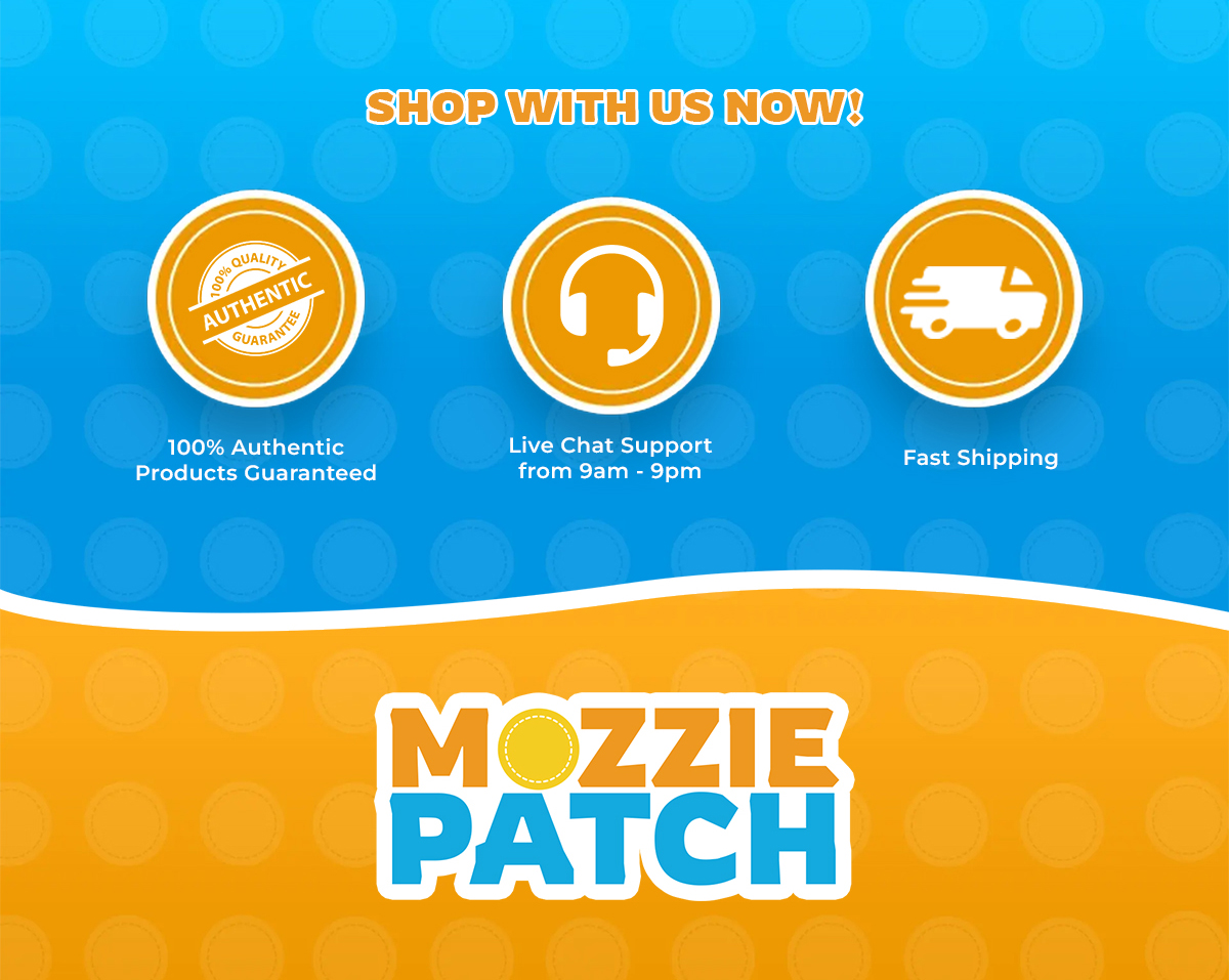MOZZIE PATCH® Mosquito Repellent Stickers – 8-Hour Protection for Kids & Adults (4 packs ...