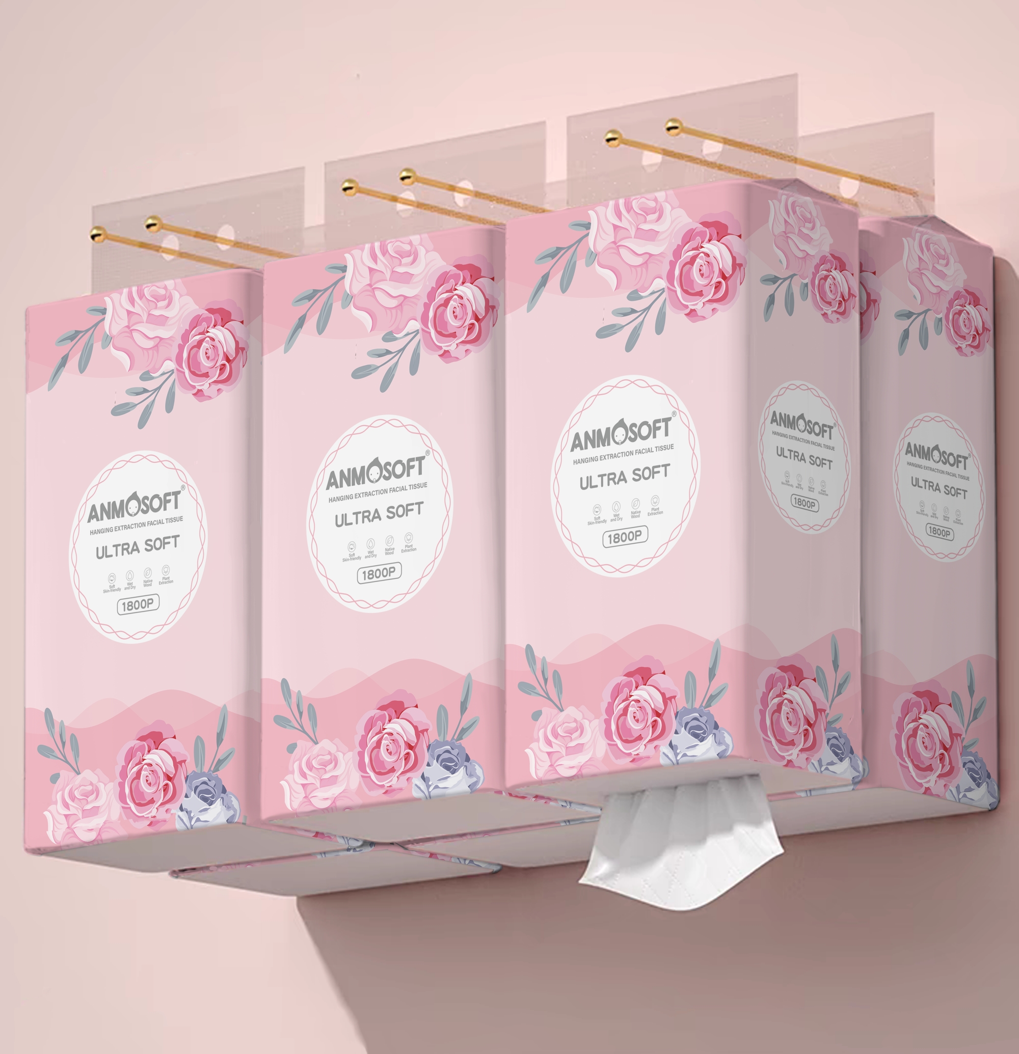 Tissue Paper Handkerchief Paper Portable Affordable Super Soft Facial ...