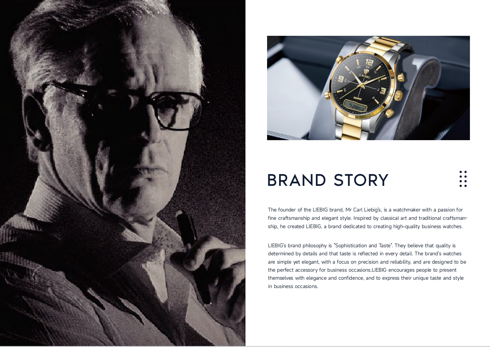 【BEST PRICE】LIEBIG L1018 Watch For Woman 30m Waterproof Quartz ...