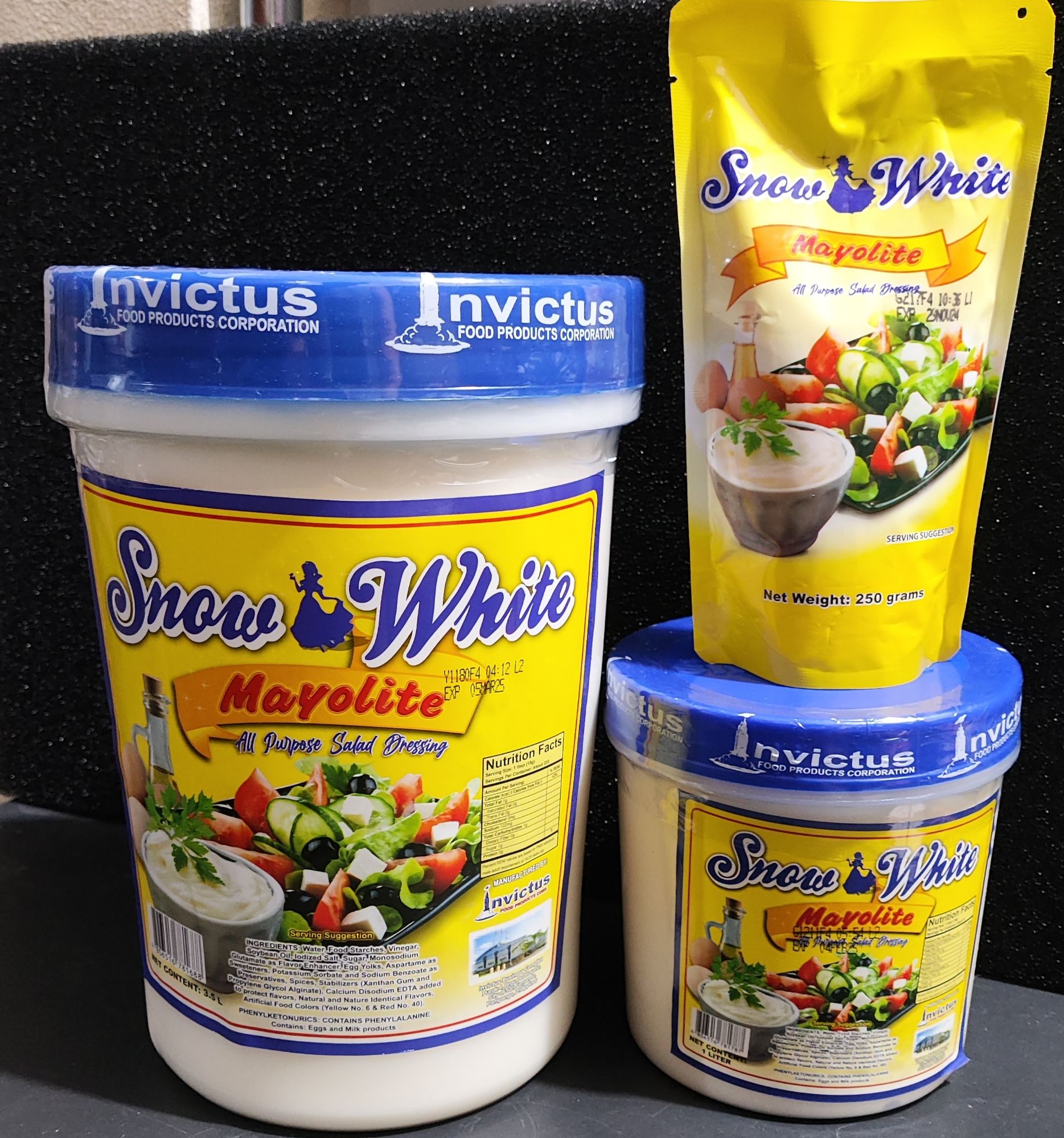 MAYOLITE SNOW WHITE (1 Litter and pouch option) | Shopee Philippines