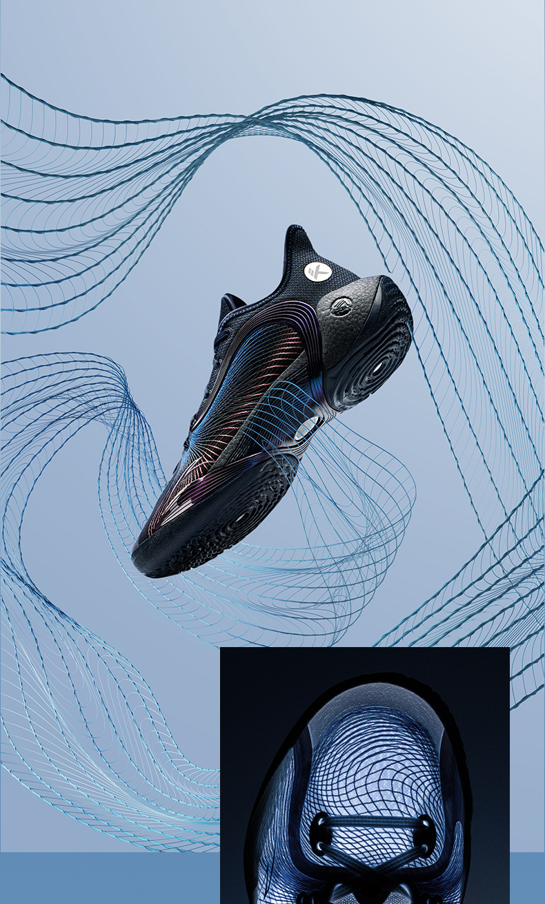 ANTA Men KT Three Point Rain 2 Basketball Shoes Outdoor Nitroedge ...