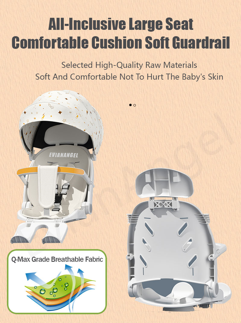 Flybb Baby Toddler Stroller High View Stroller Two Way Stroller Bike Lightweight Foldable ...