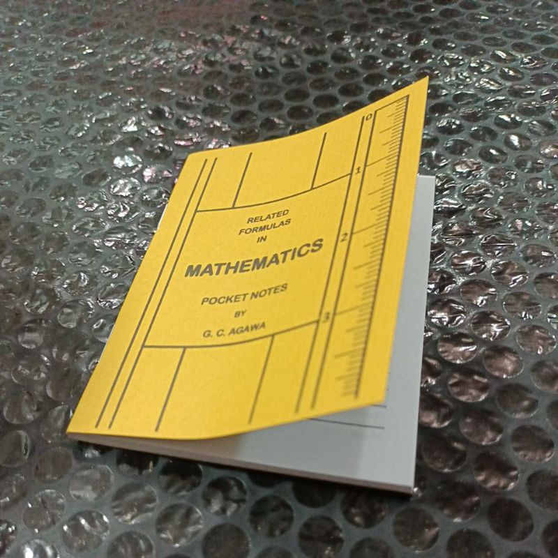 Related Formulas in Mathematics pocket Notes By: Agawa | Shopee Philippines