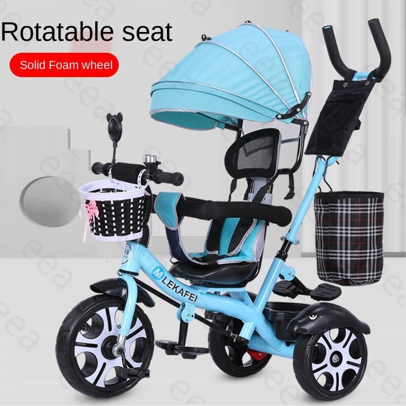 4 in 1 Stroller Bike for Baby Boy kids bike trolley bike for kids ...