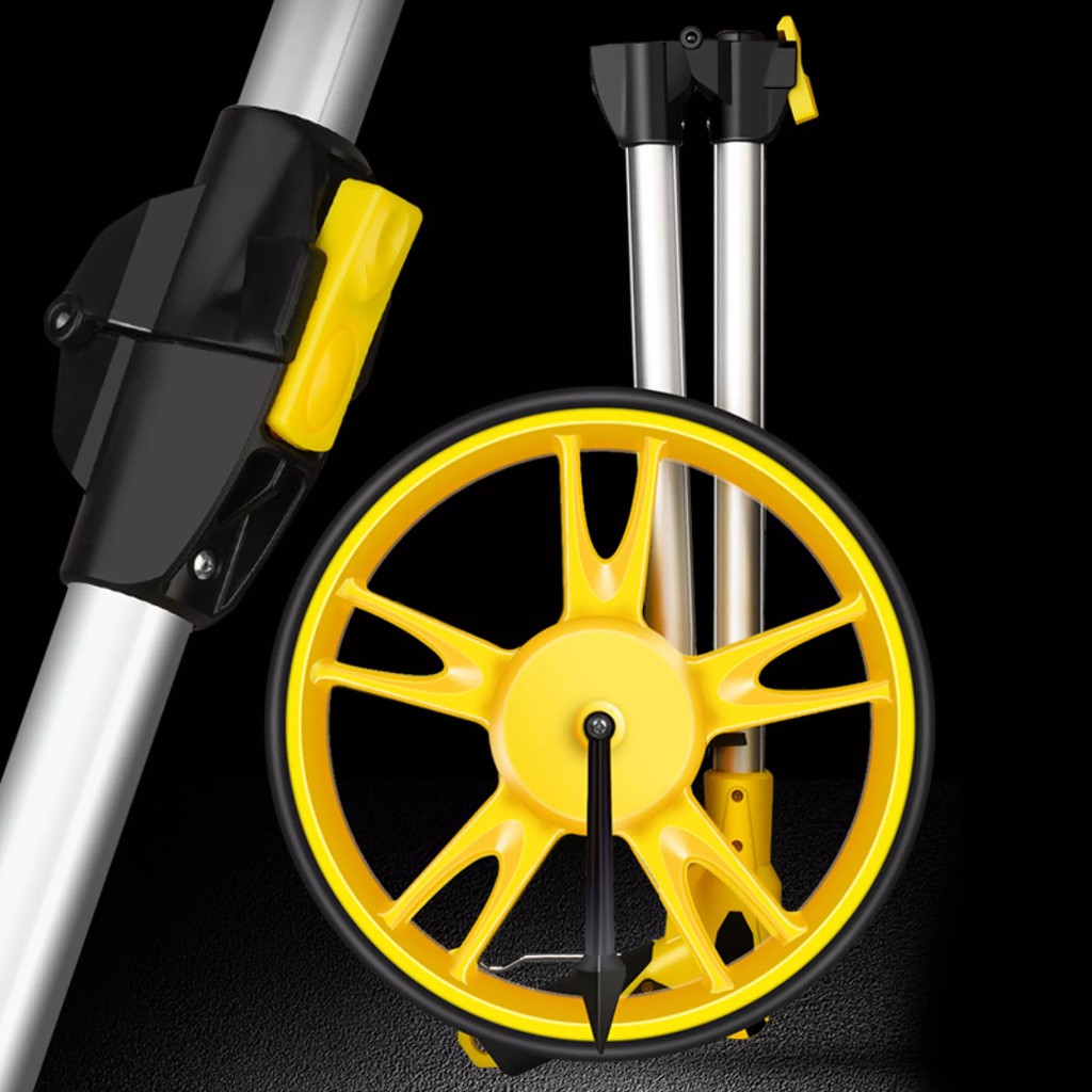 Digital/Mechanical ABS Folding Distance Measuring Wheel Roller Surveyor ...