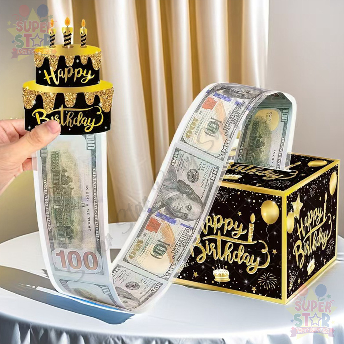 Funny Money Box Surprise Gift Idea For Friend Birthday DIY Pull-Out ...