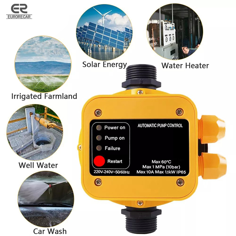 220V Automatic Pressure Controller Intelligent Water Pump Pressure ...