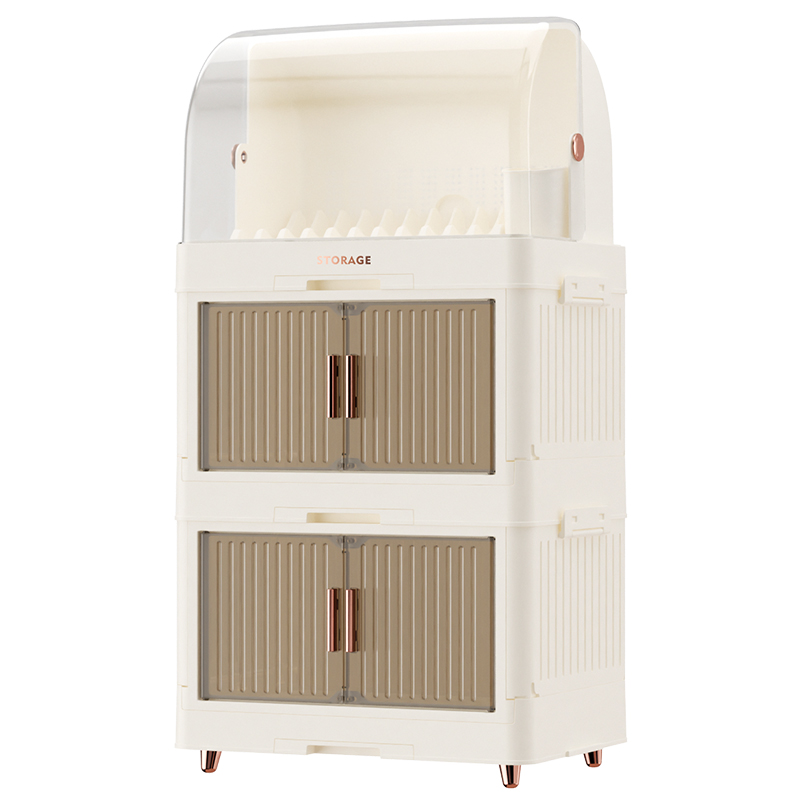 gooreestyle Plastic Dish Cabinet Dish Drainer Drying Rack Aesthetic ...