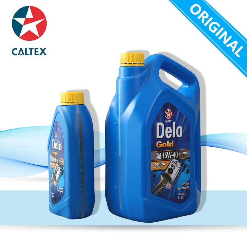 Caltex Delo Gold SAE 15w40【1L-4L】Diesel Engine Oil Heavy Duty ...