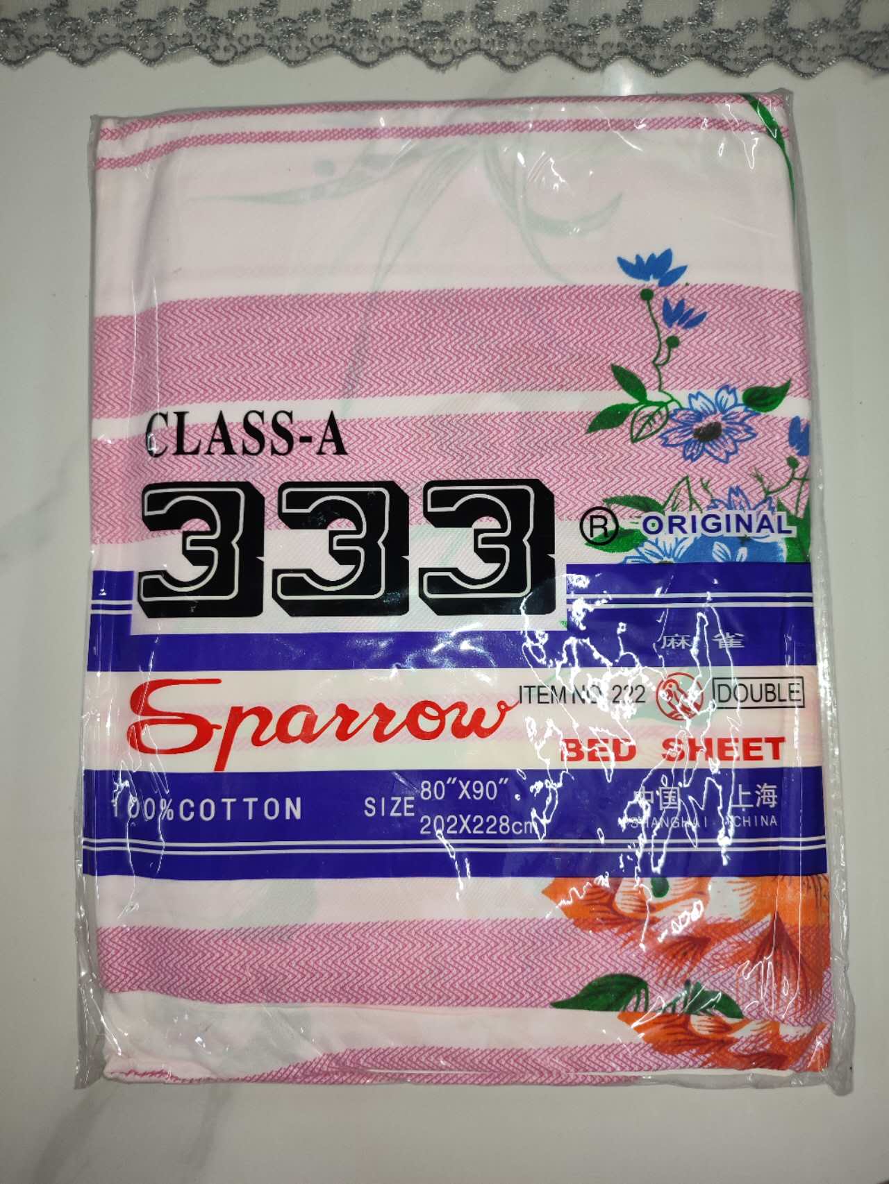 33 Original Double Kumot/Blanket100% Cotton Sparrow(202x228 cm ...