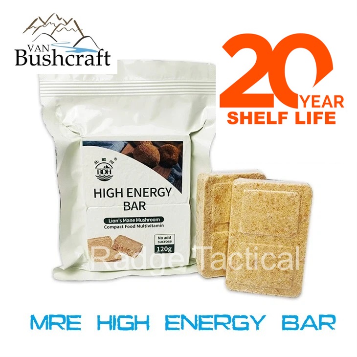 MRE High Energy Bar Biscuit 20 Years Shelf Life Emergency Food Rations Emergency Survival Food ...