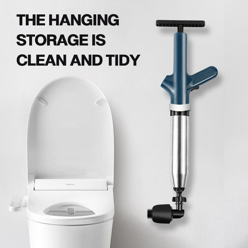 Toilet Unblocking Tool High-Pressure Toilet Plunger Drain Pipe ...