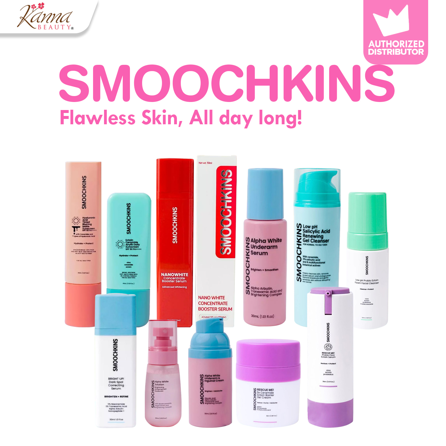 Smoochkins Products Airyfit Ectoin Ceramide Centella Asiatica and ...