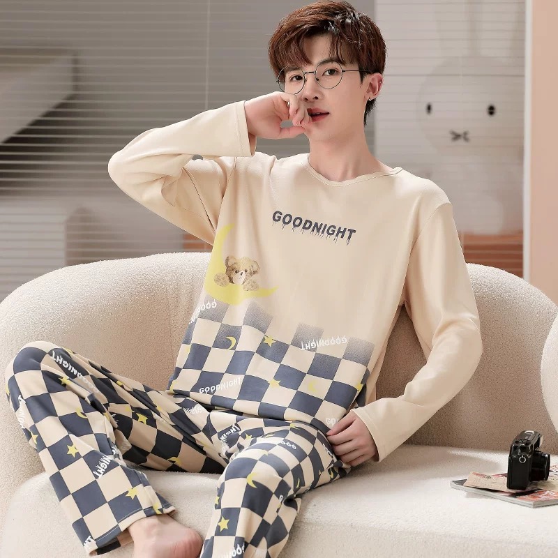 kimiph women men Long sleeves adult terno pajima couple | Shopee ...