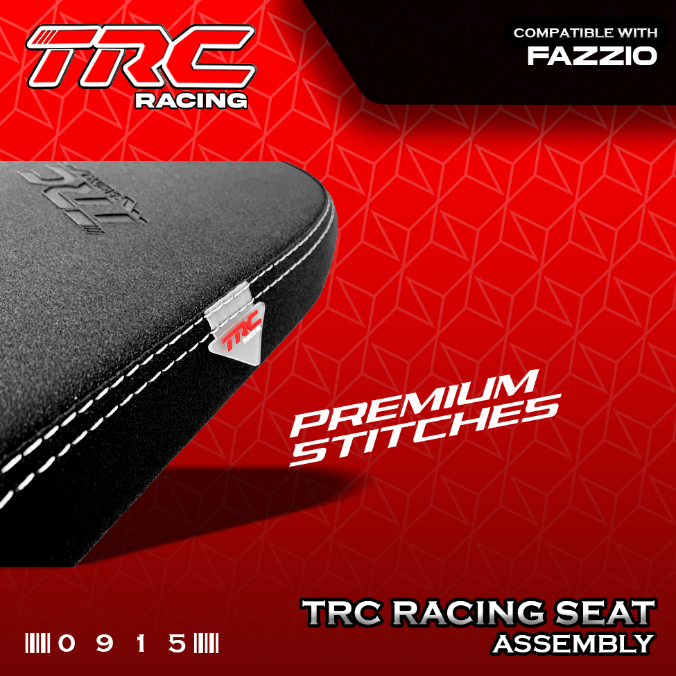 TRC RACING FAZZIO FLAT SEAT ASSEMBLY SAND PAPER TYPE 0915 | Shopee ...