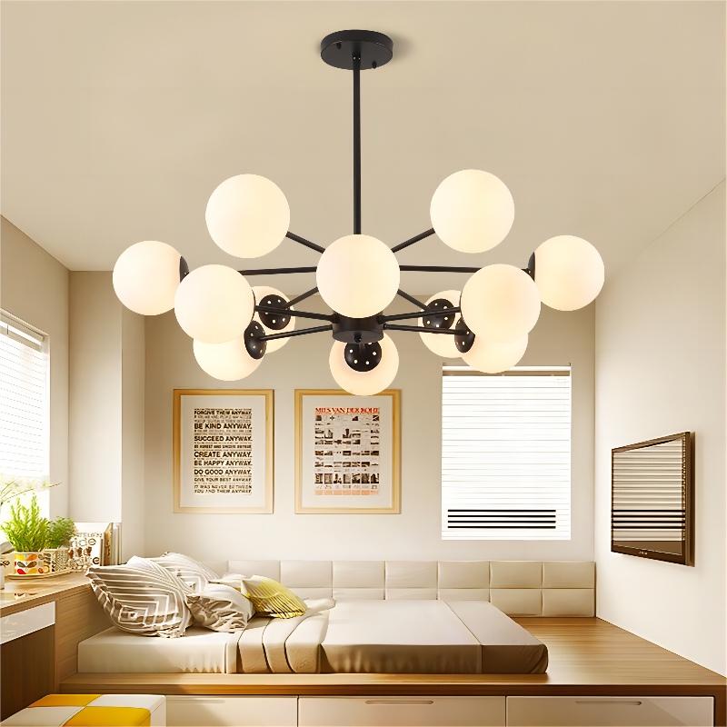Modern Ceiling Chandelier For Living Room Pendant Lamp Tri Color Haging ...