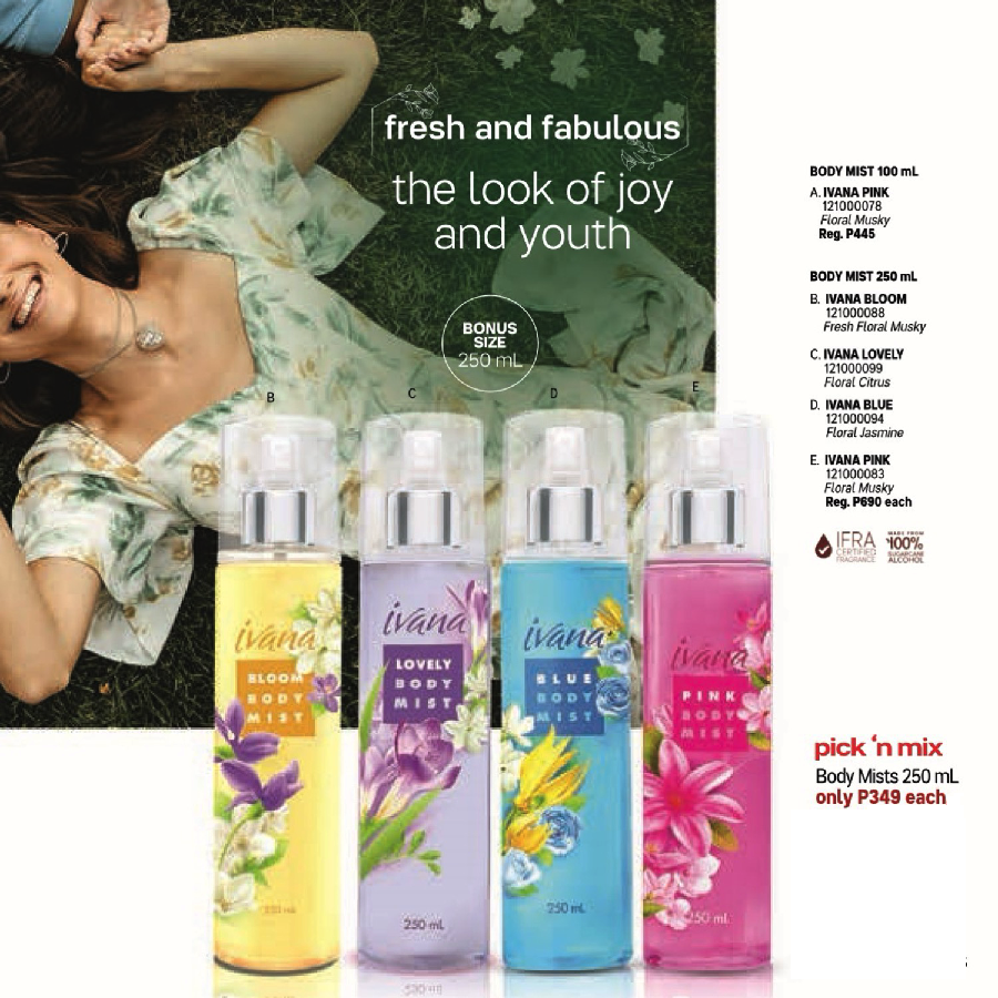Ivana Lovely Body Mist 250mL by Tupperware Brands | Shopee Philippines