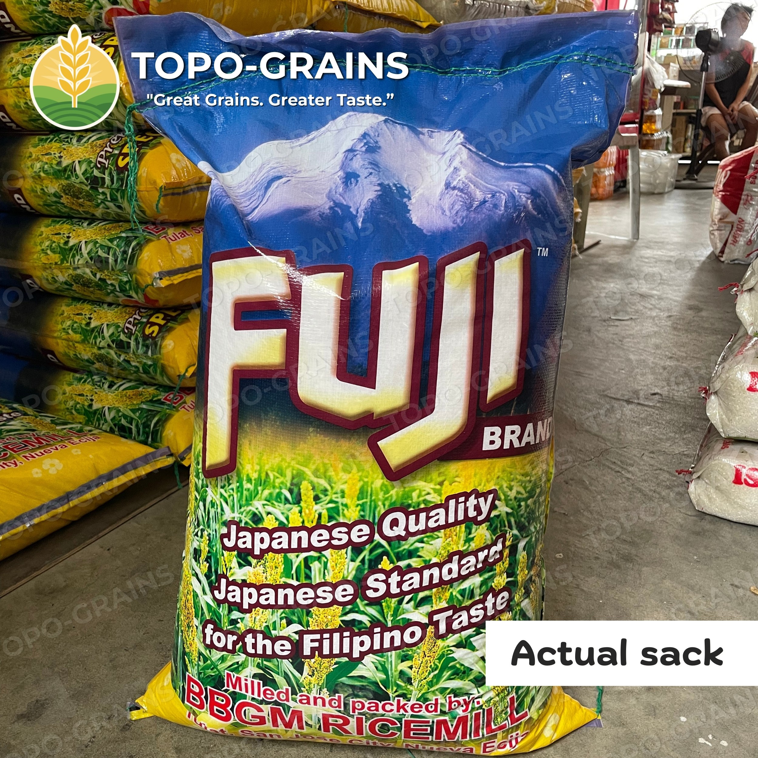 FUJI Japanese Quality Rice Bigas 25kg - Malagkit , Malambot , Masarap ...