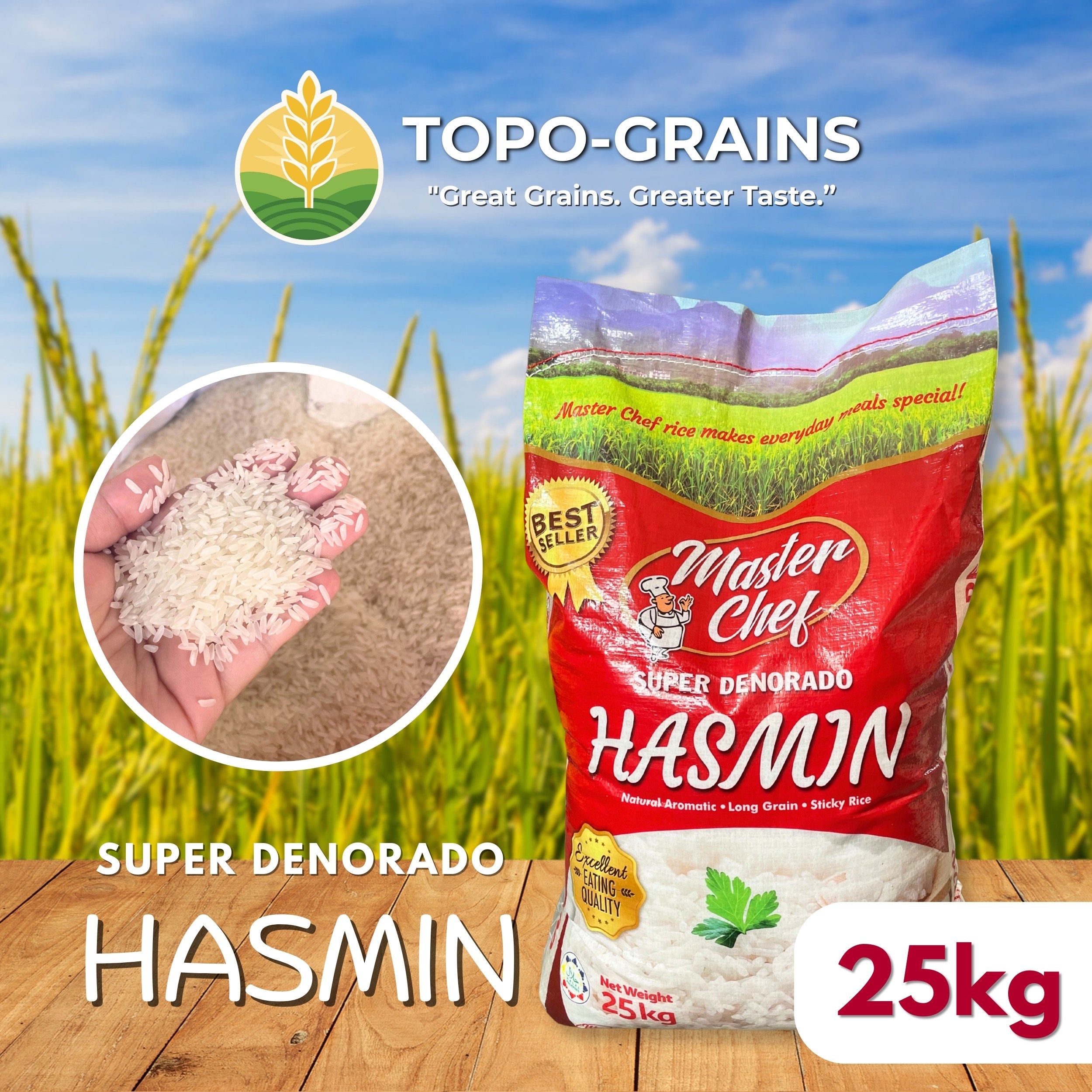 Aromatic Super Denorado Hasmin 25kg Bigas Rice Sack - Malagkit ...