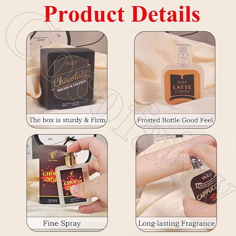 VILILY CAPPUCCINO Perfume 60ml Premium Edition Choco Blast Perfume Oil ...