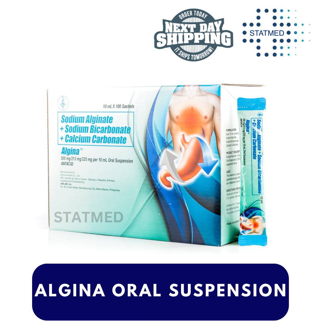 Algina Gaviscon Oral Suspension Antacid Sachet 10mL l 5 & 10 Sachets ...