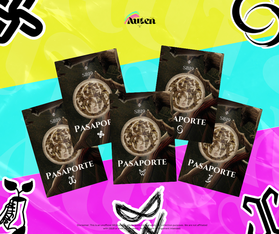 Auten Prints - SB19 SAW-DAM Fan Book Passport Style (SOLO) | Shopee ...