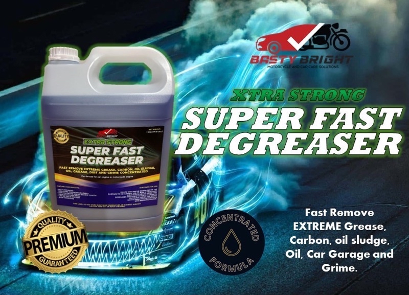 BASTY BRIGHT Extra Strong Super Fast Degreaser ALL PURPOSE ( Premium ...