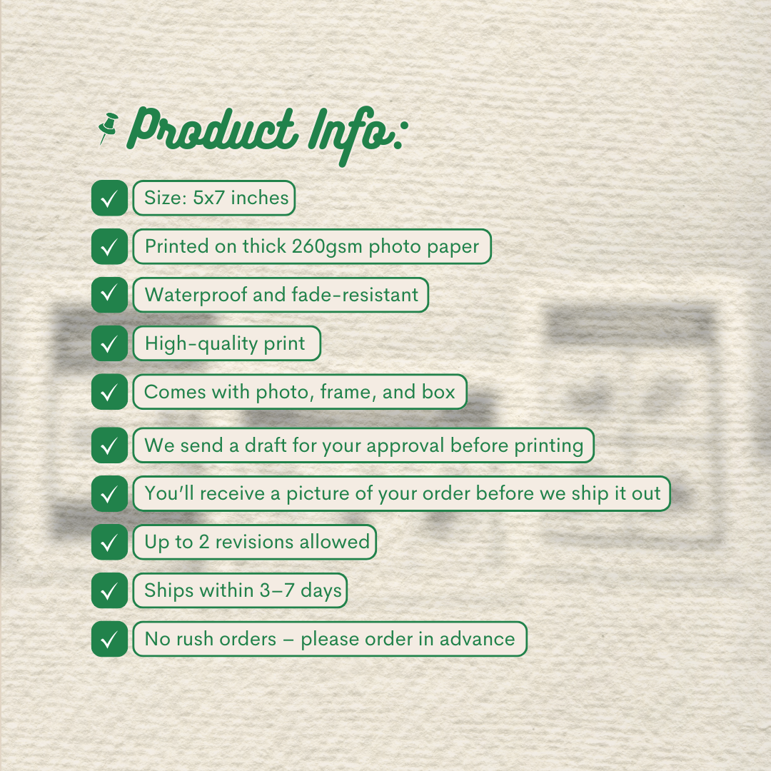 Customized Frame with Photos and Free Layout(5R Size) - Personalized ...