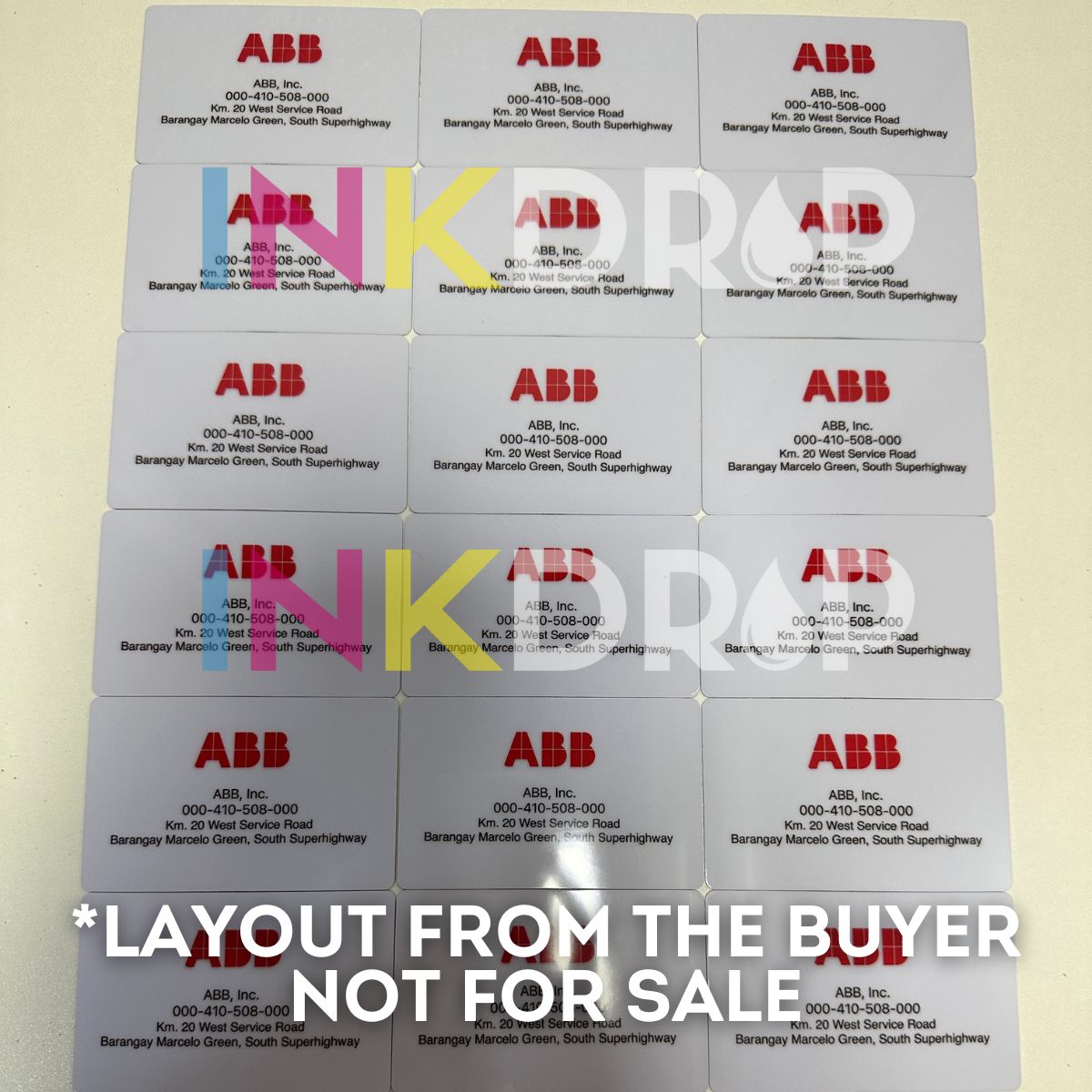 INKDROP PVC ID CARDS - Customize Print PVC ID CARD PHOTOCARD, COMPANY ...