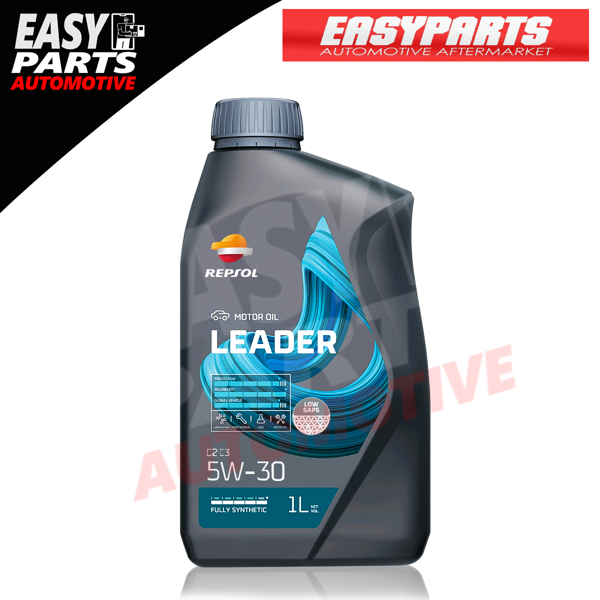 REPSOL Leader C2 C3 5W-30 100% Fully Synthetic API SN/CF 1Liter ...