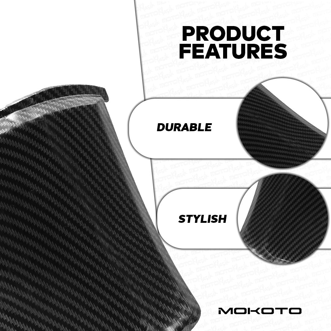 MOKOTO YAMAHA NMAX V3 STANDARD / TURBO TECHMAX GAS TANK COVER FUEL TANK ...