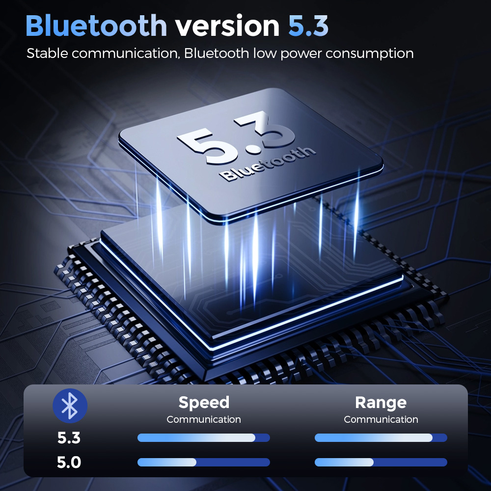 GEARELEC H6 Motorcycle Helmet Intercom Headset 1000m Range 6 Riders ...