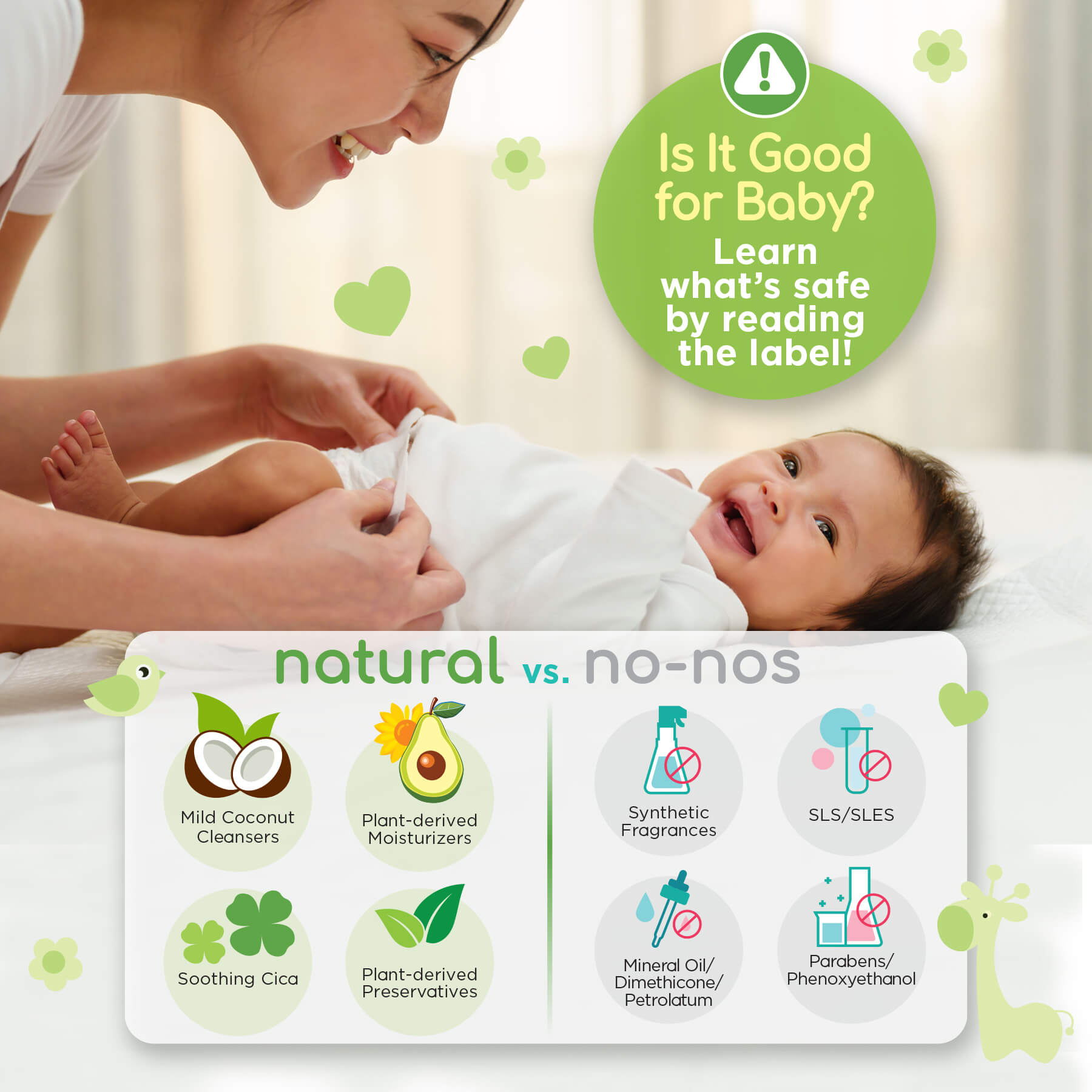Human Nature Talc-free Baby Powder 70g (No Harmful Chemicals) | Shopee ...