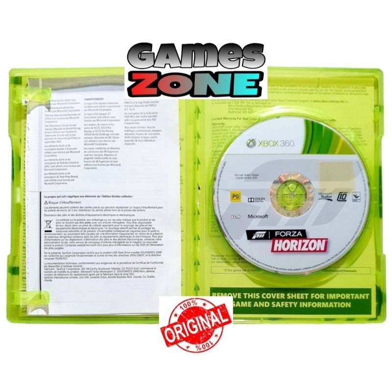 Xbox 360 Game Forza Horizon (with freebie) | Shopee Philippines