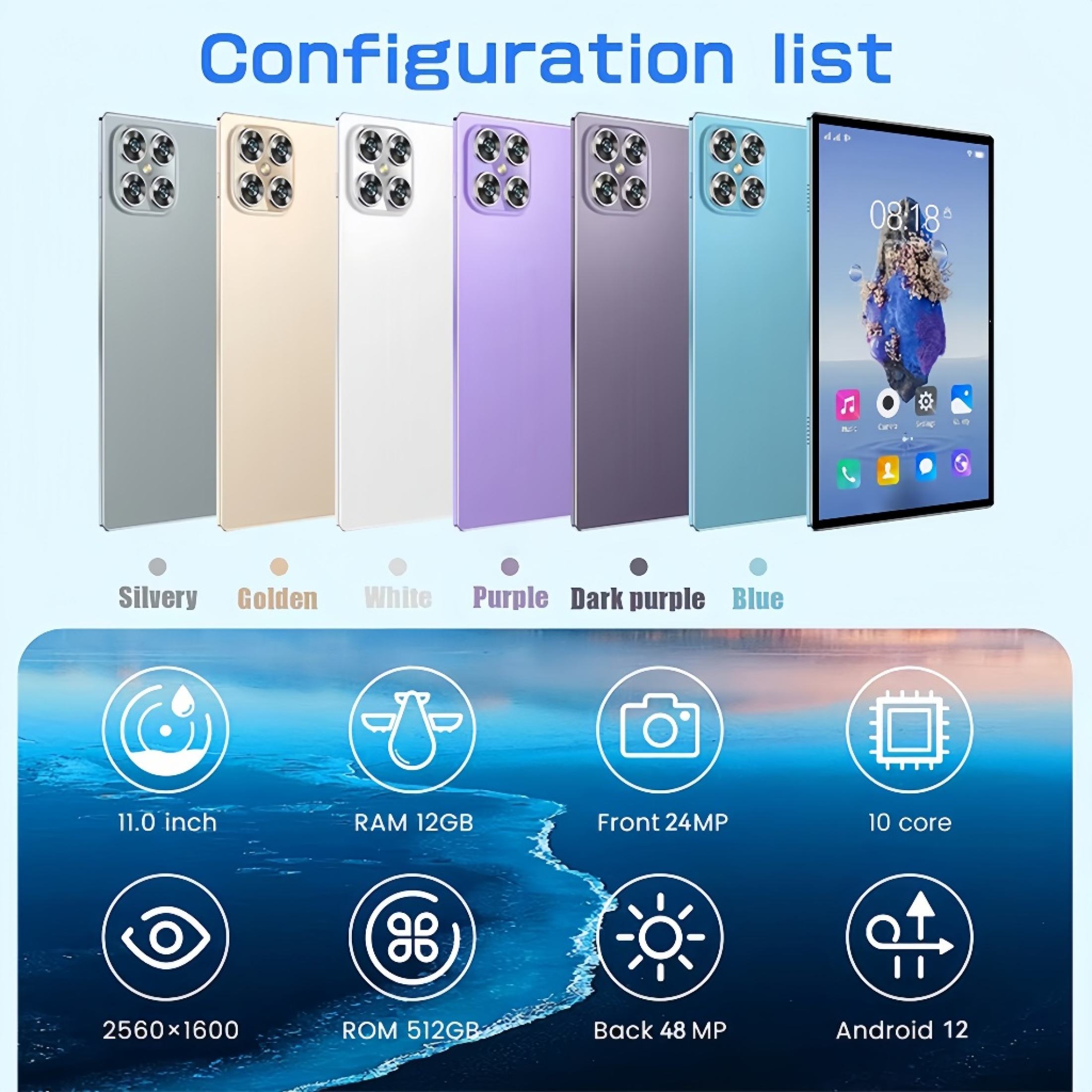 Tab spark pro WIFI android 11.6inch 16+512GB original 4G5G for kids ...