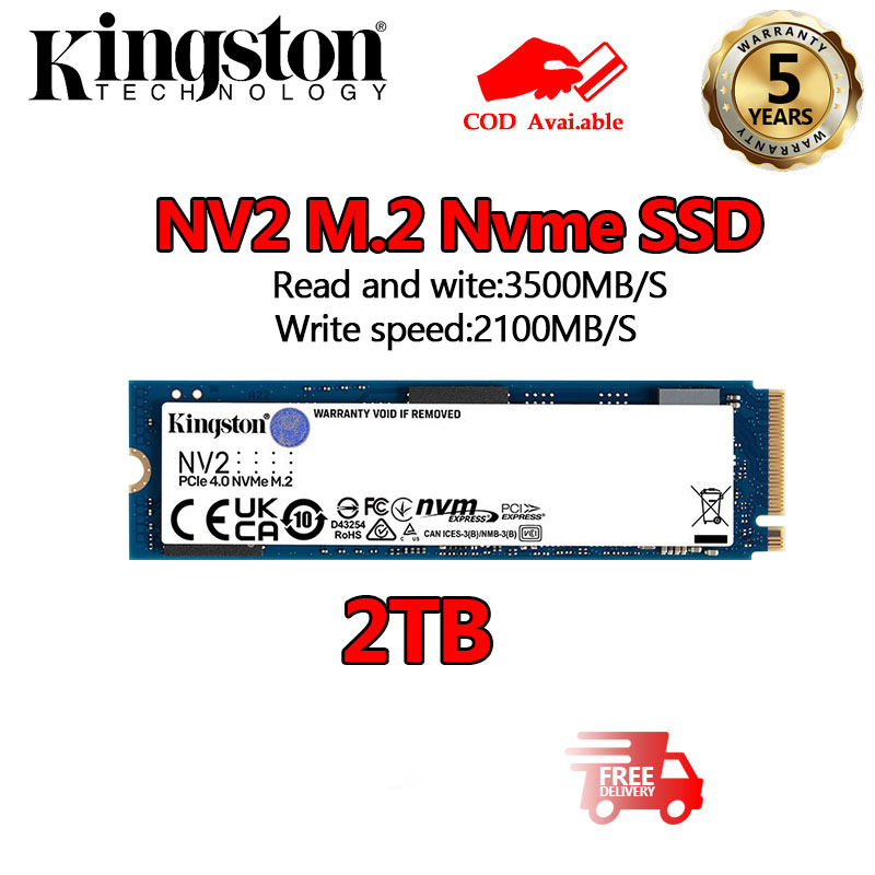 Kingston NV2 PCIe 4.0 NVMe M.2500GB 1TB 2TB SSD | Shopee Philippines