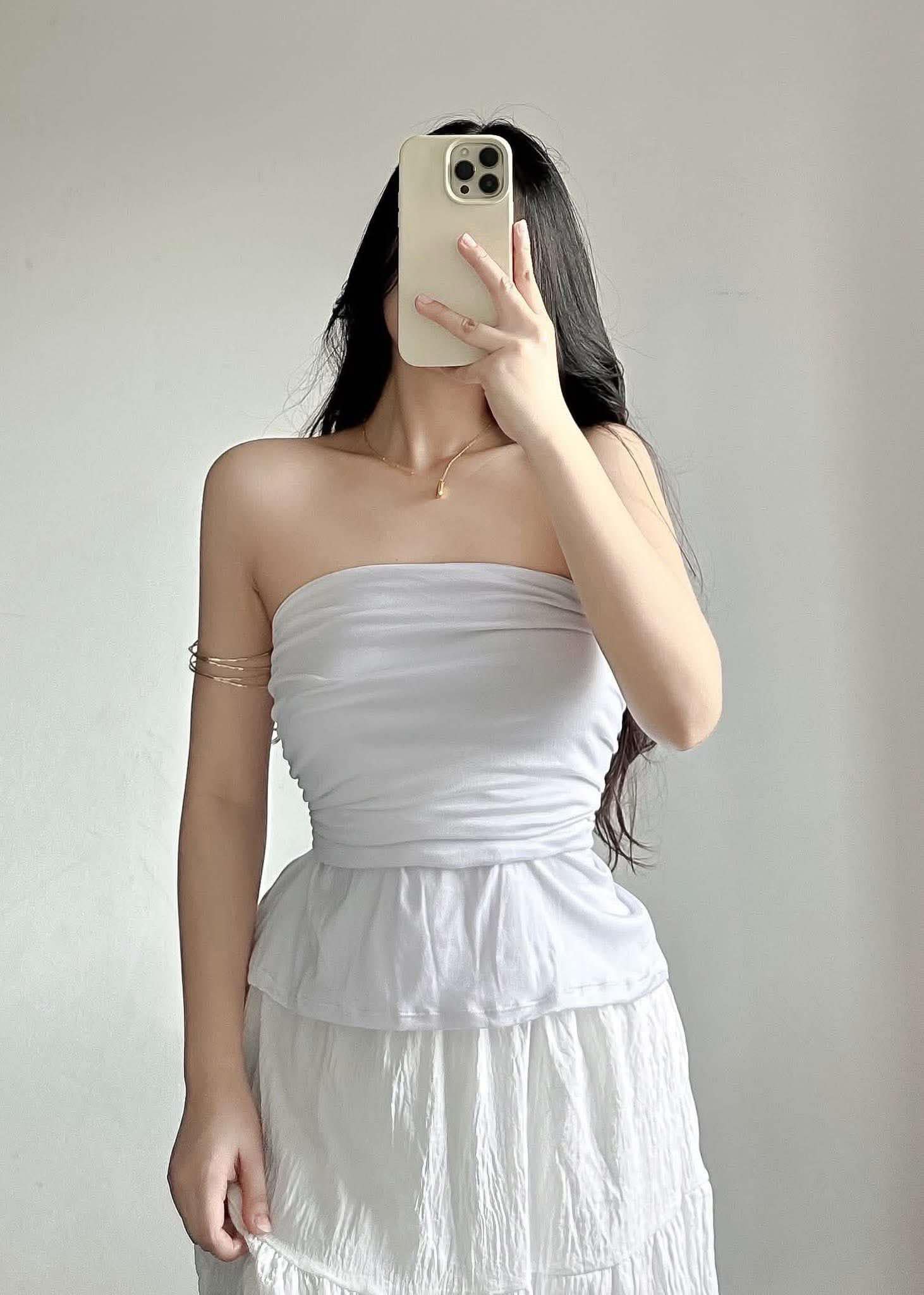 Classy Full-Length Tube Top for Women – Basic Wardrobe Essential ...