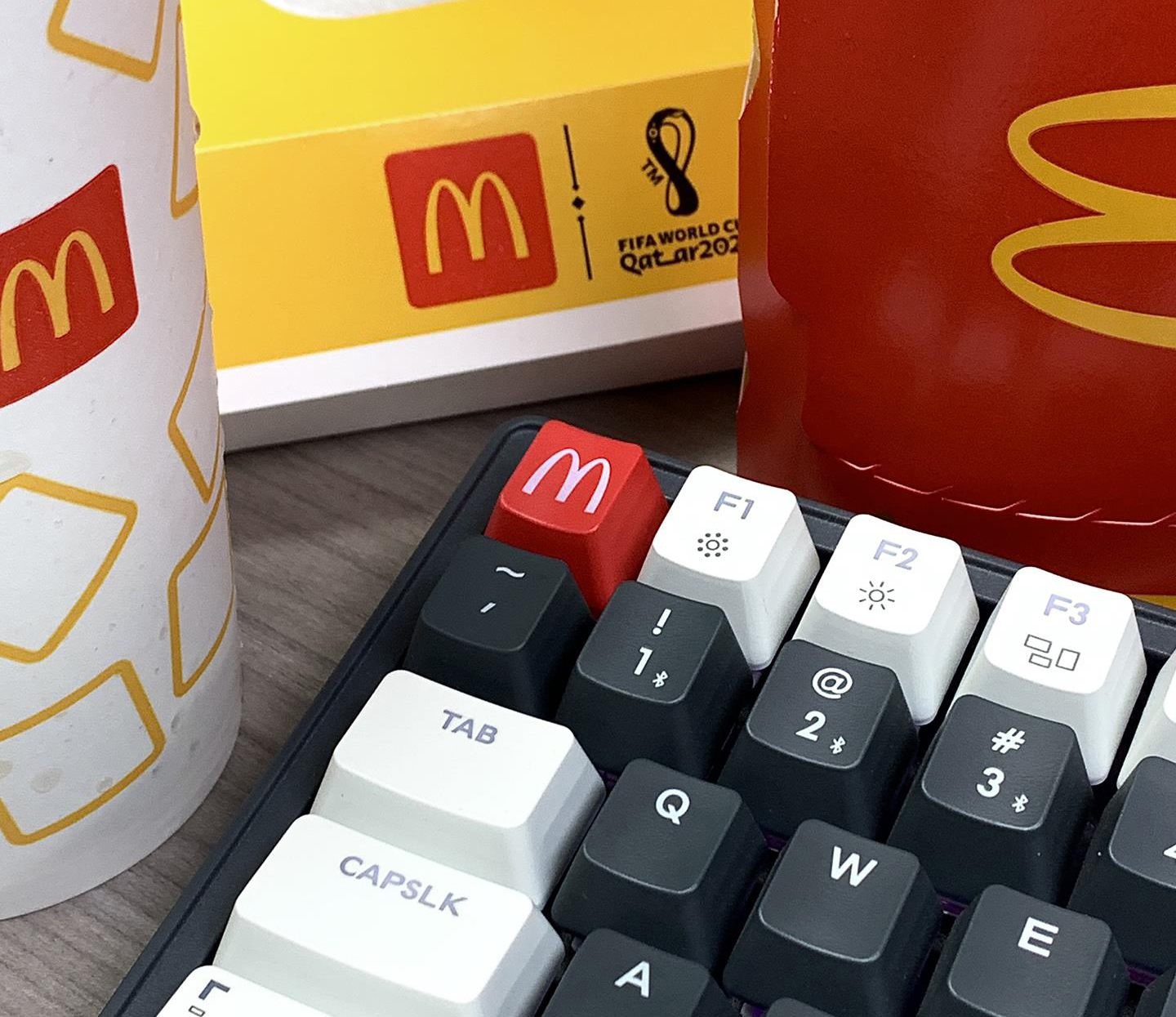 McDonald's Keycaps Custom OEM Profile Keycap for Esc Key for Mechanical ...