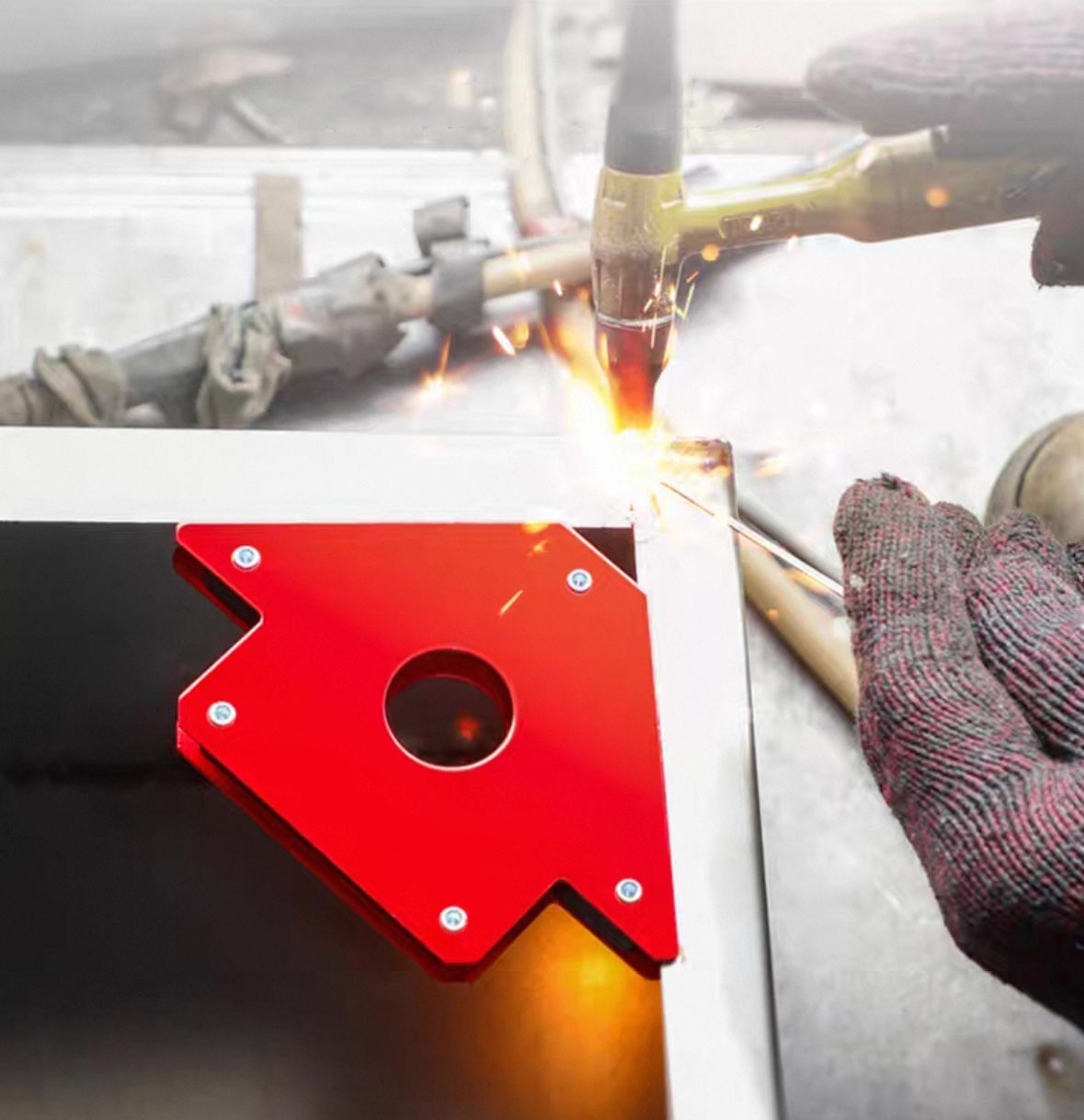 Strong magnetic welding fixer right Angle welding multi-angle ...