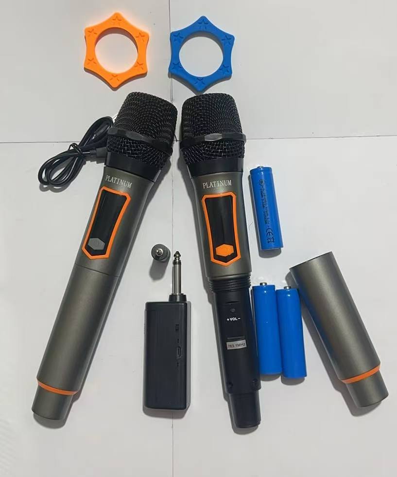 PLATINUM PL-T02/PL-T20/PT-1000 Dual Wireless Handheld Microphone System ...