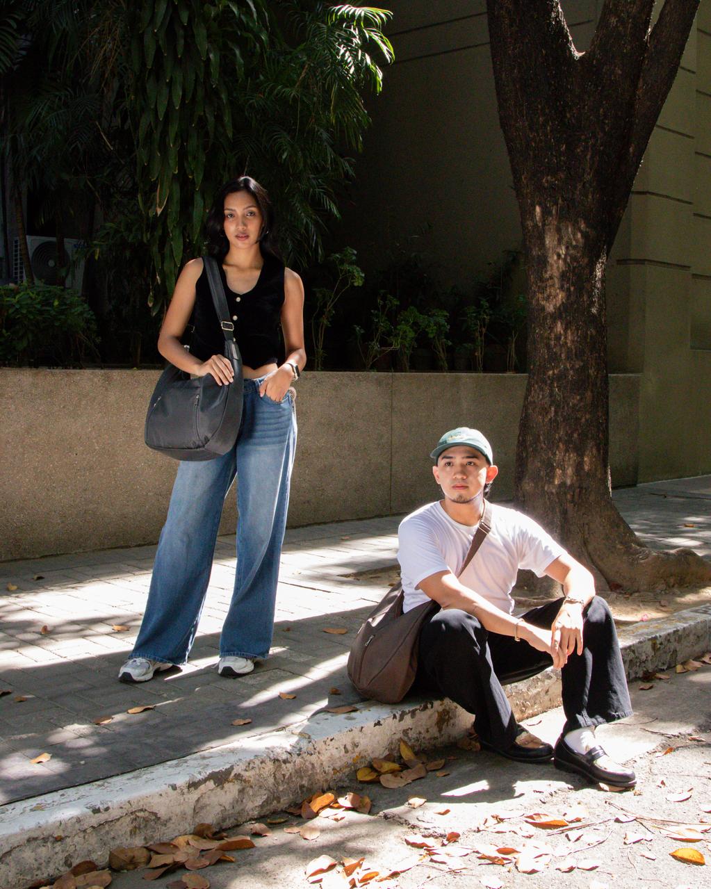 Meraki Essentials Daily Sling Bag Black | Shopee Philippines