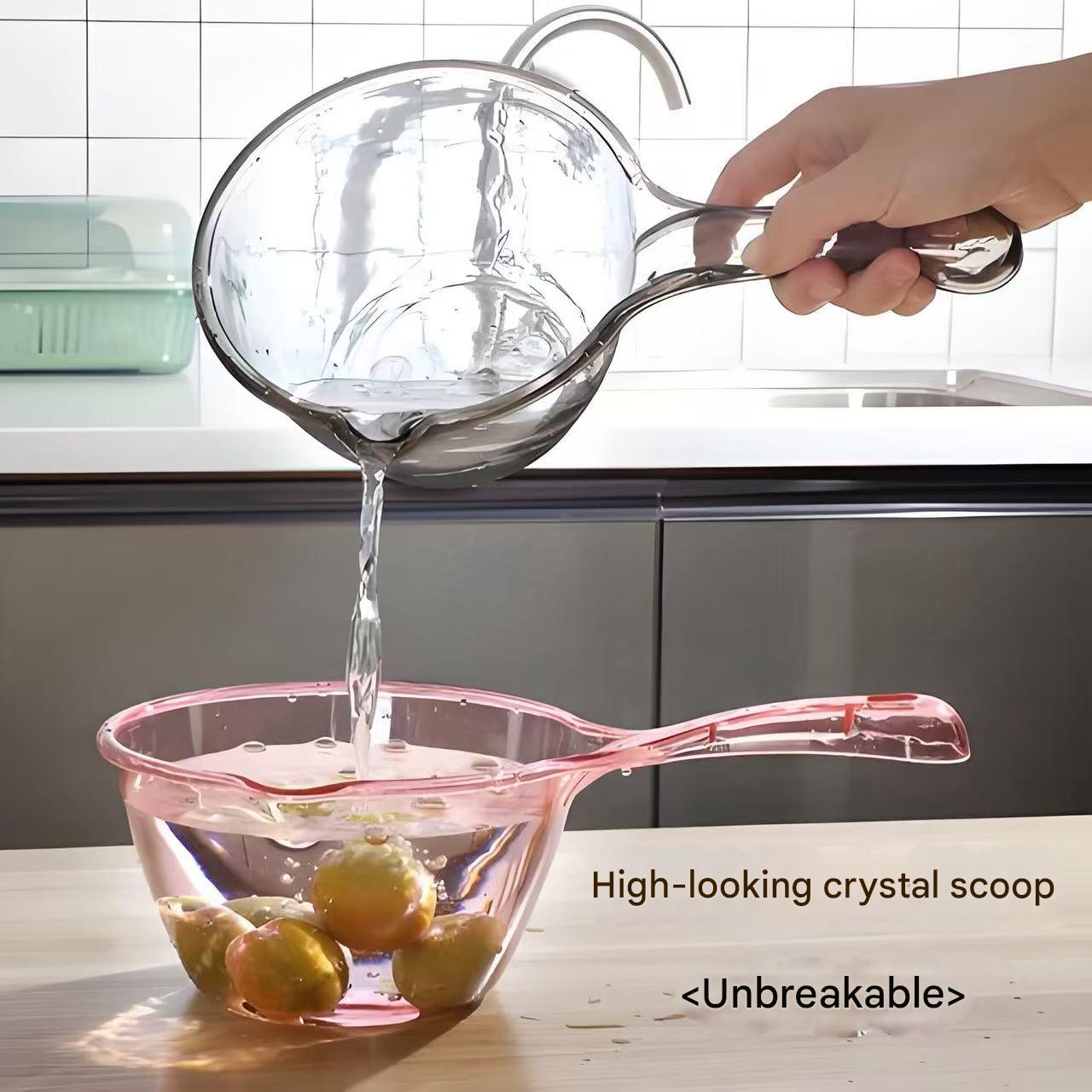 OPE Japanese Water Dipper Clear Tabo Aesthetic Transparent Scooper ...