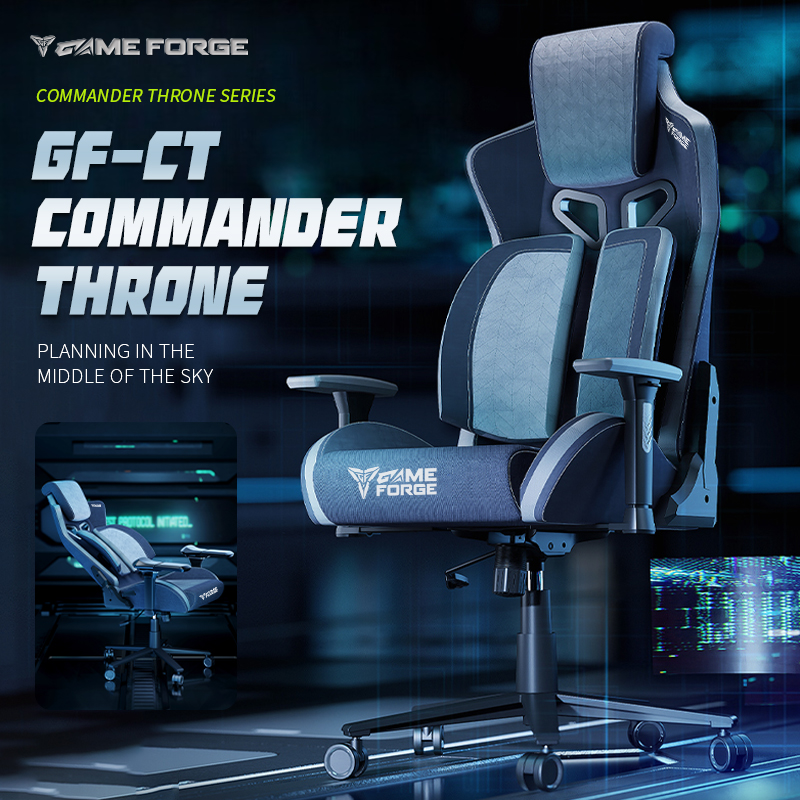 GAMEFORGE Commander Throne Gaming Chair ergonomic chair | Shopee ...