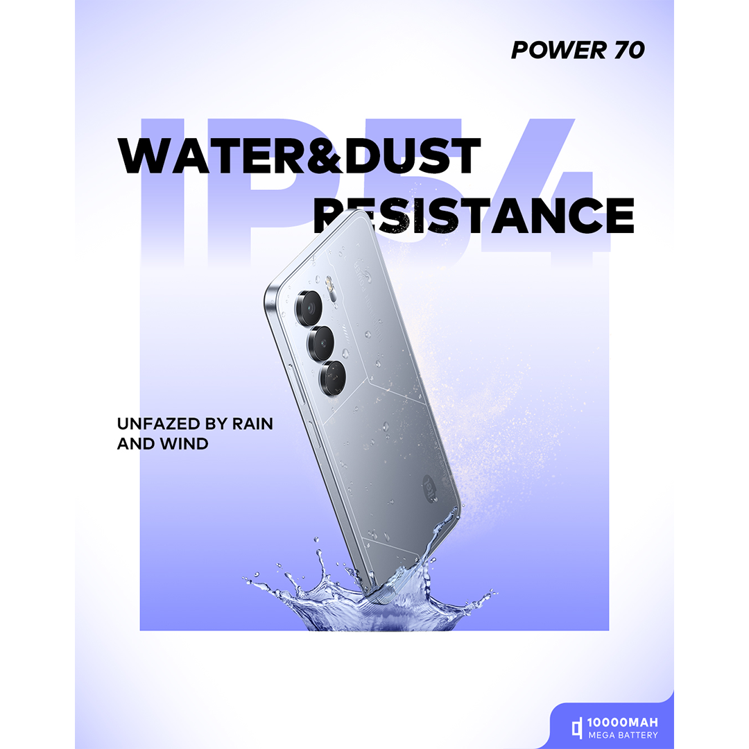 itel Power 70 8GB (4+4GB) + 128 ROM | 10000mAh (6000-Battery & 4000 ...