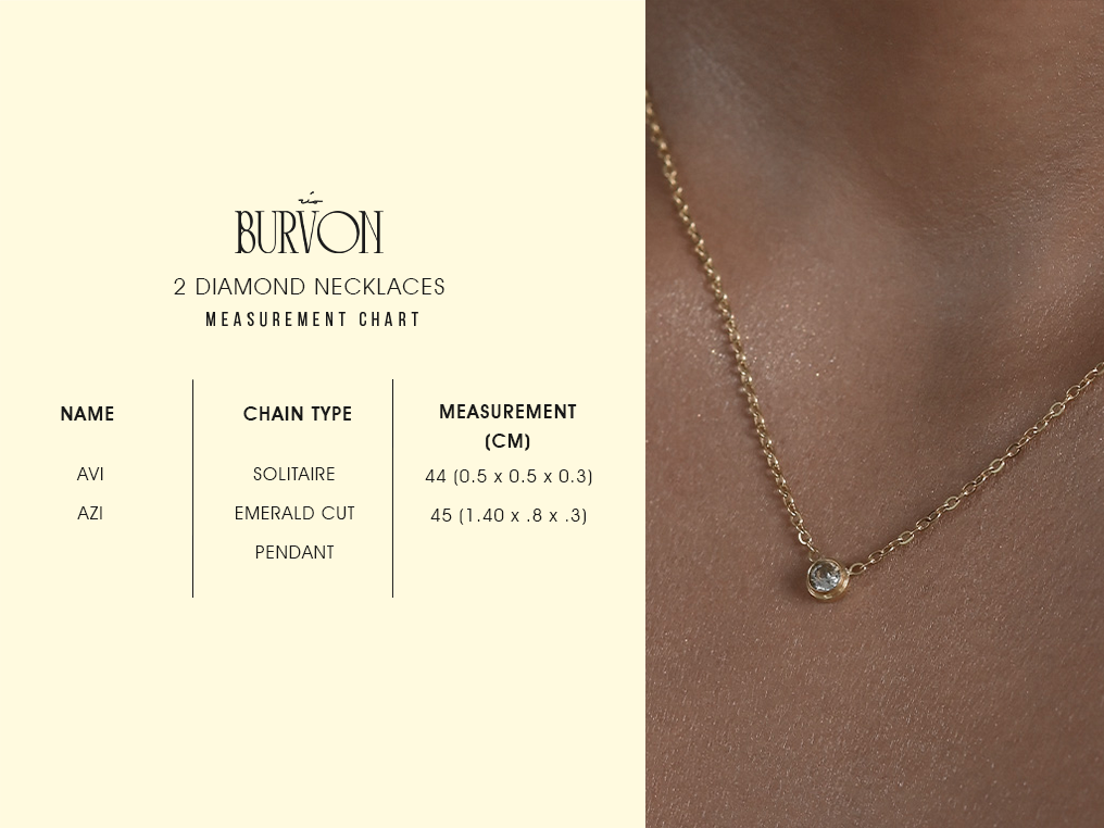 Burvon Love Language Collection Necklaces (Stone Pendant Dainty Jewelry ...