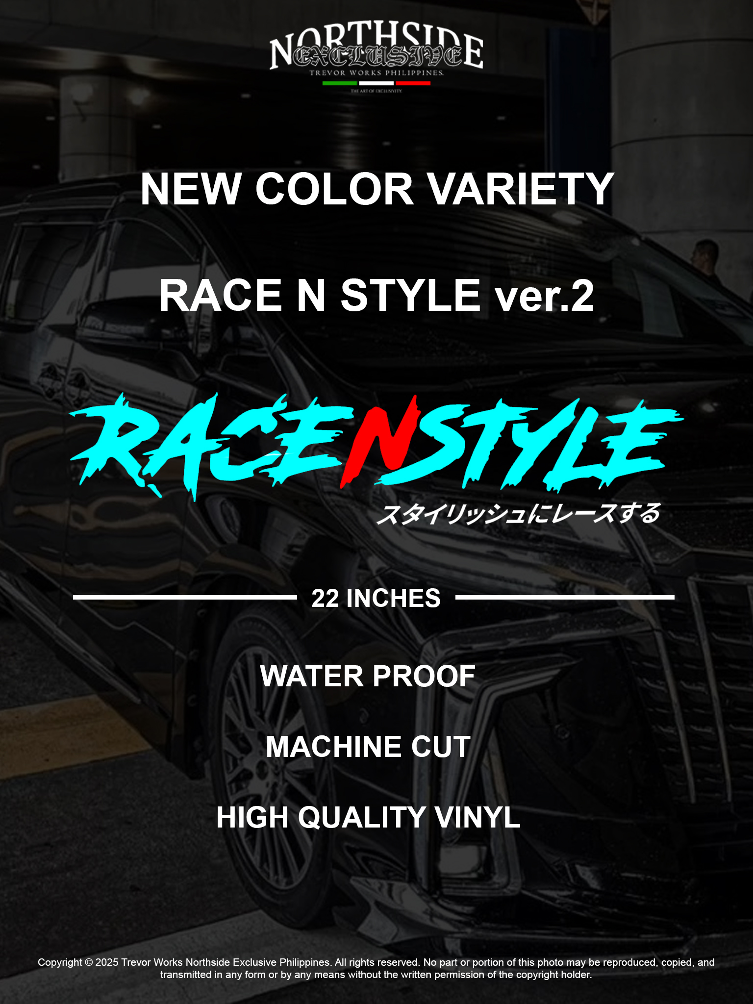 RaceNStyle Sticker Decals for Car Windshield ( Premium Quality ...