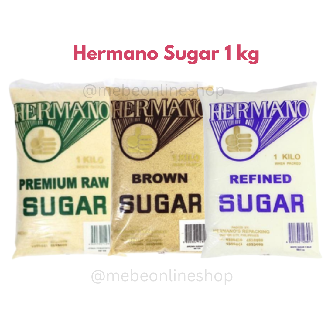 SM Bonus and Hermano White/Brown/Washed Sugar 1kg | Shopee Philippines